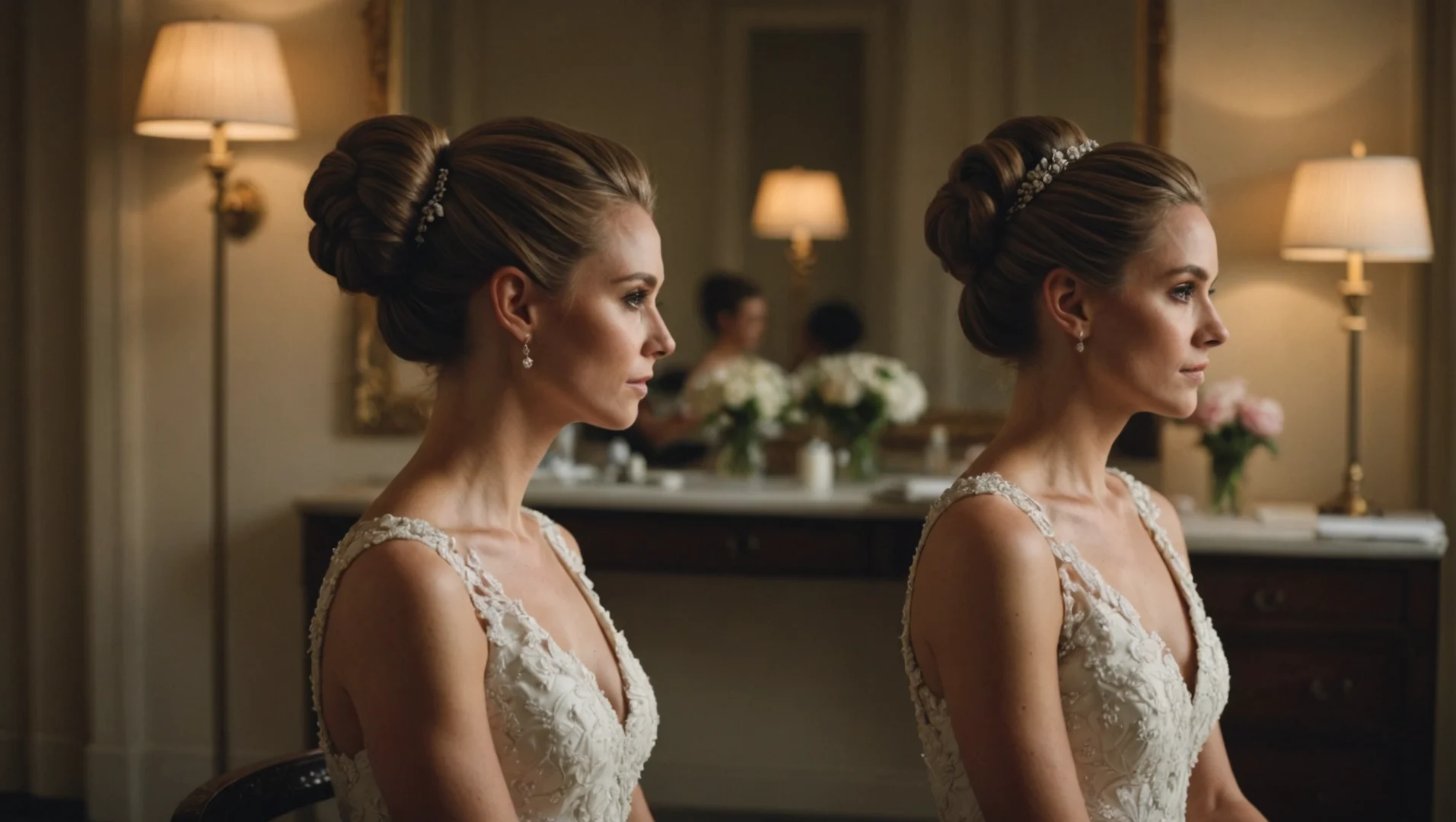 Le secret d'un chignon de mariée parfait en étapes simples